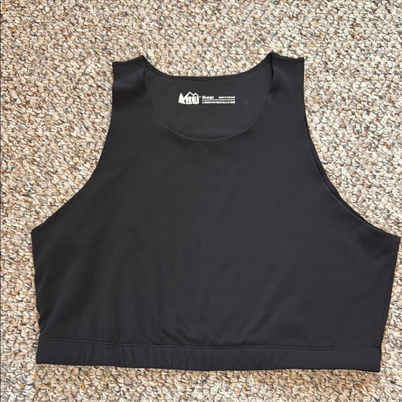 REI | Intimates & Sleepwear | Rei Coop Black Womens Sports Bra | Poshmark